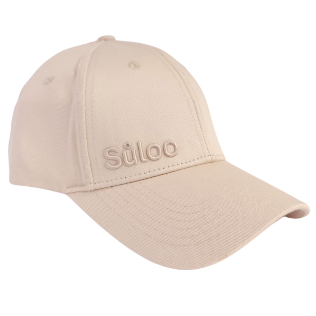 Nude Satin Lined Ponytail Cap - by Suloo Australia